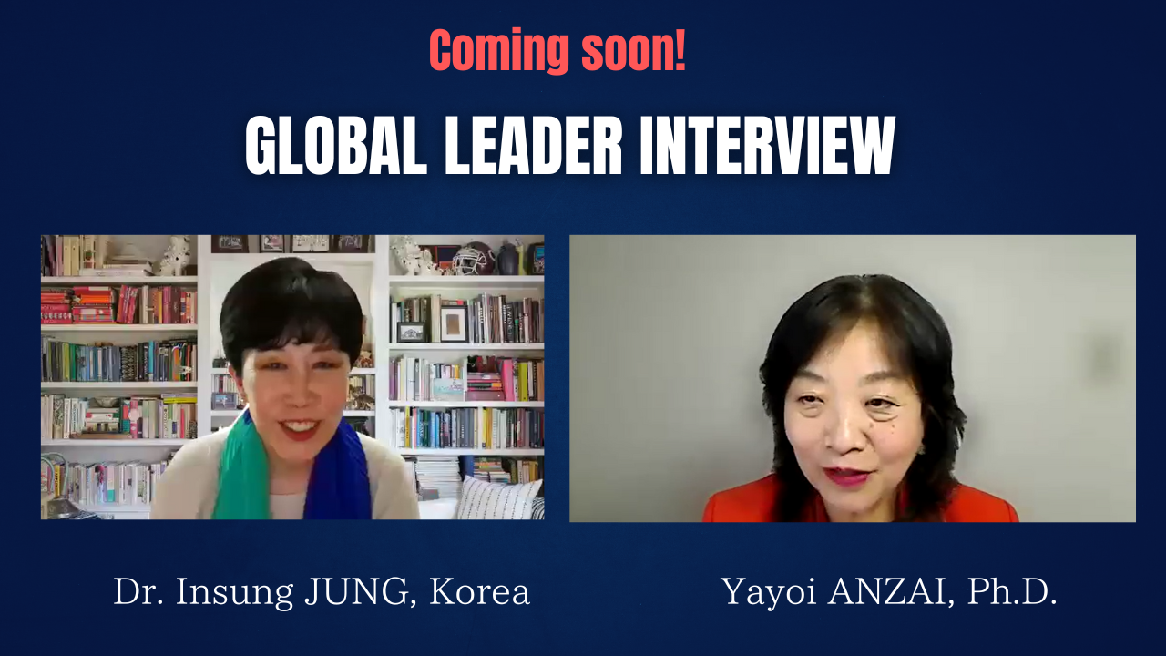 Coming Soon! Global Leader Interview with Dr. Insung JUNG, Seol ...
